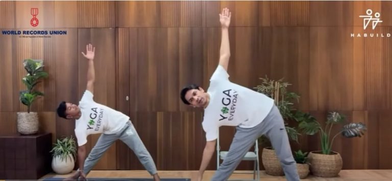 Most live viewership in a single day for a yoga lesson YouTube live ...